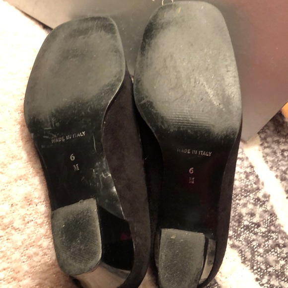 Casual Corner | Shoes | Casual Corner Suede Heeled Loafers | Poshmark